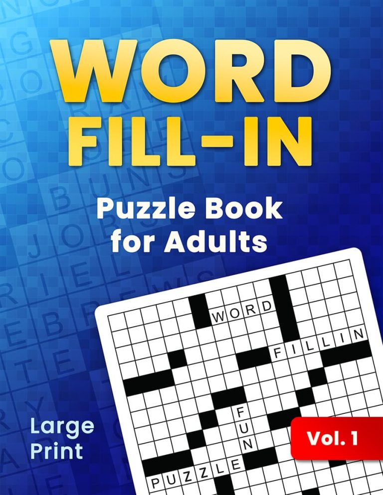 Challenging Word Fill It In Puzzles Book