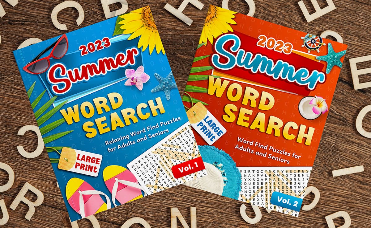 Word Search Books - Kiddiyo Books