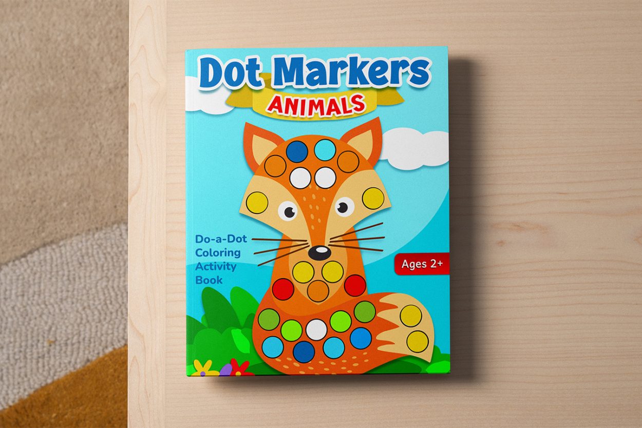 Christmas Dot Markers Activity Book For Toddlers - Kiddiyo Books